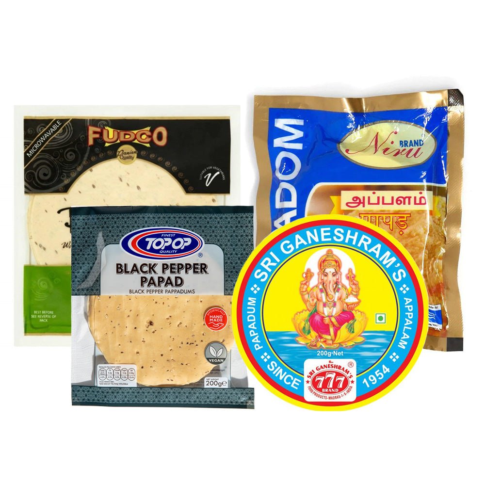 PAPADOMS AND PAPADS – Alli Bhavan