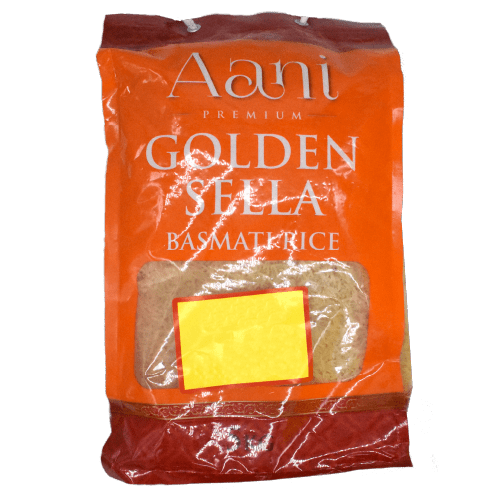 Buy Aani Premium Golden Sella Basmati Rice Online | Alli Bhavan