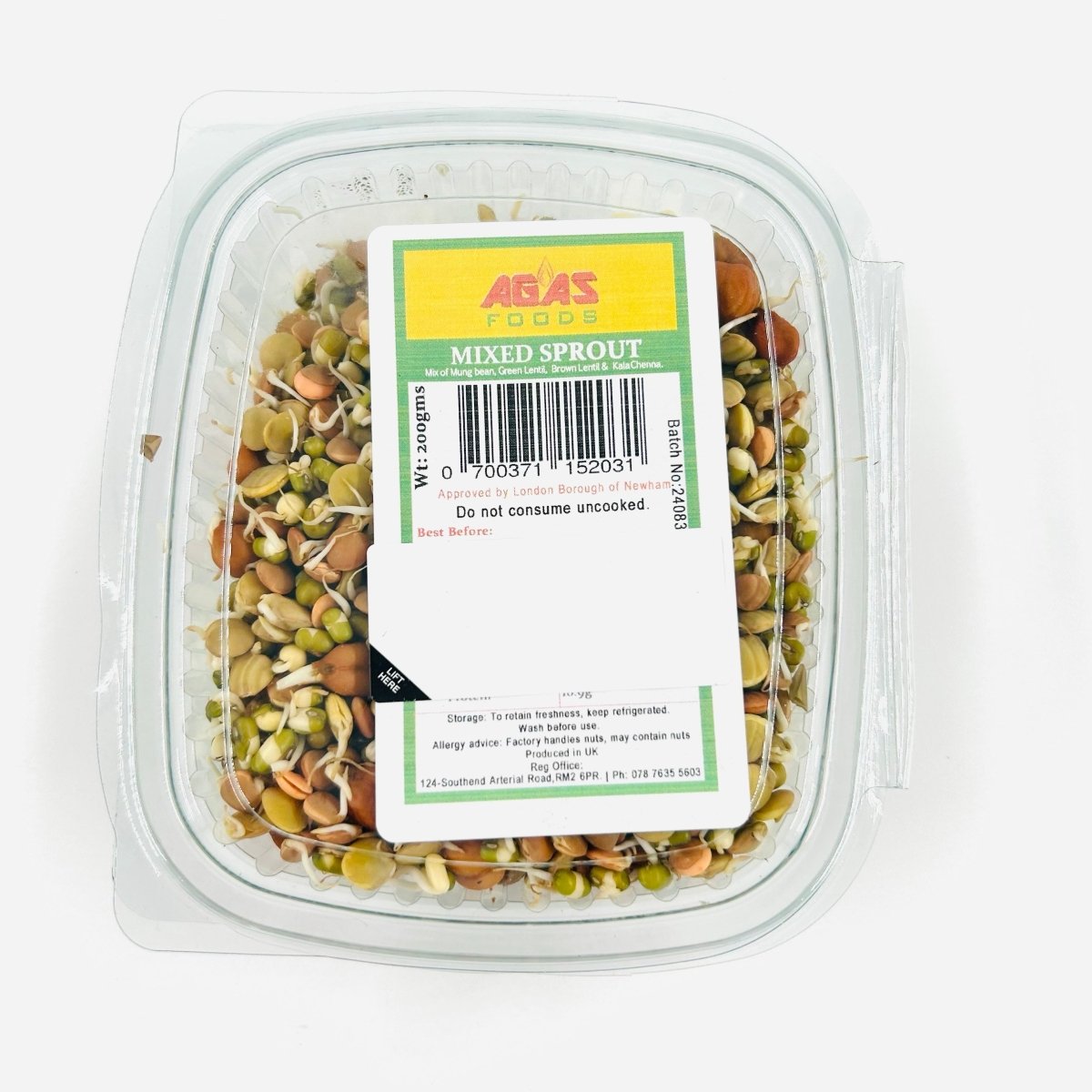 Buy Agas Foods Mixed Sprout Pack Online | Alli Bhavan