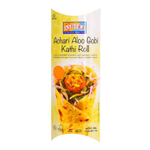 Ashoka Achari Aloo Gobi Kathi Roll - 200g – Alli Bhavan