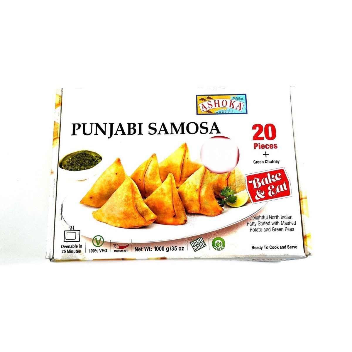 Ashoka Punjabi Samosa 20pack - 1kg – Alli Bhavan