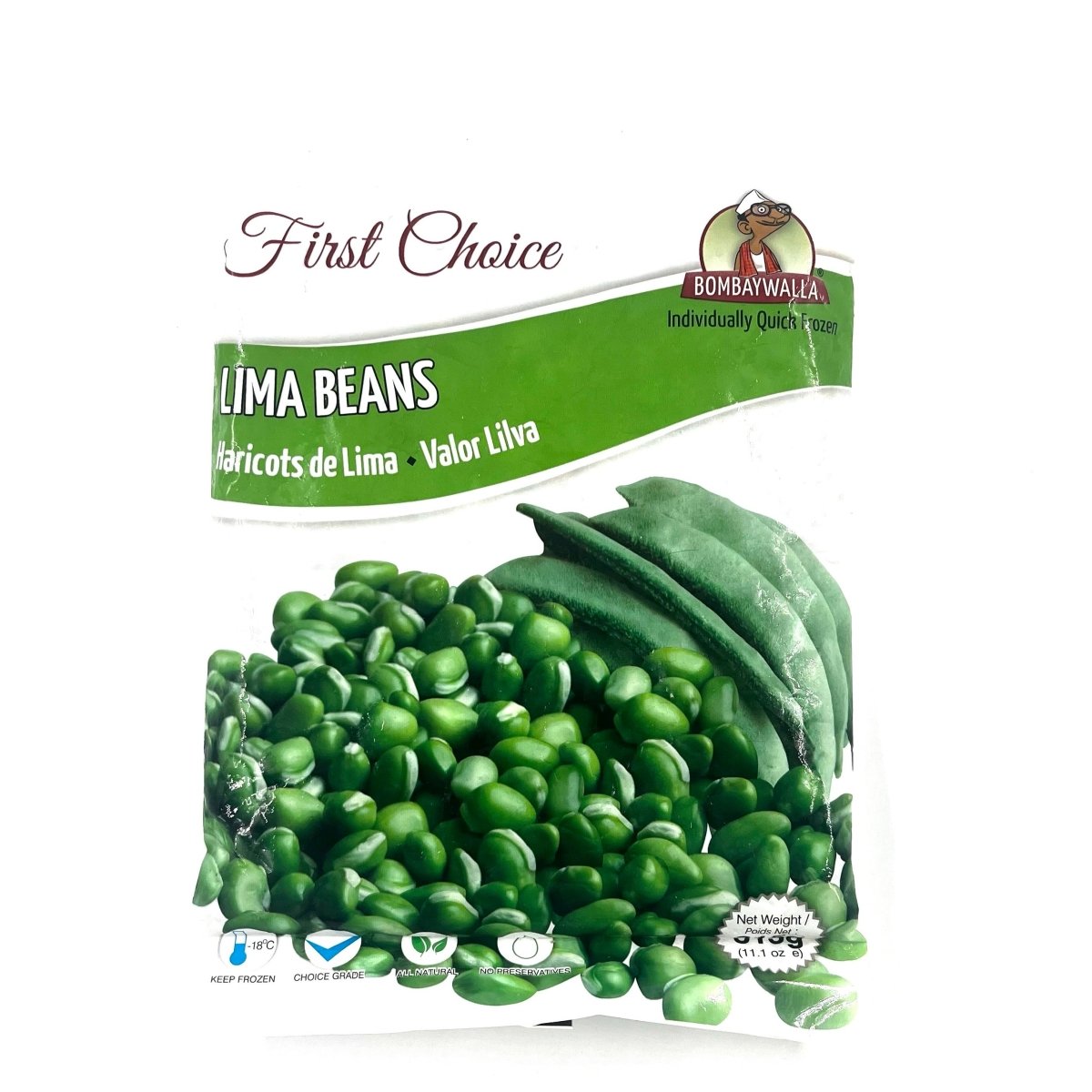 Bombaywalla Valor Lilva Beans - 315g – Alli Bhavan