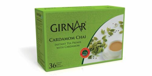 Girnar Cardamon Chai Instant Tea Premix -10 Sachets – Alli Bhavan