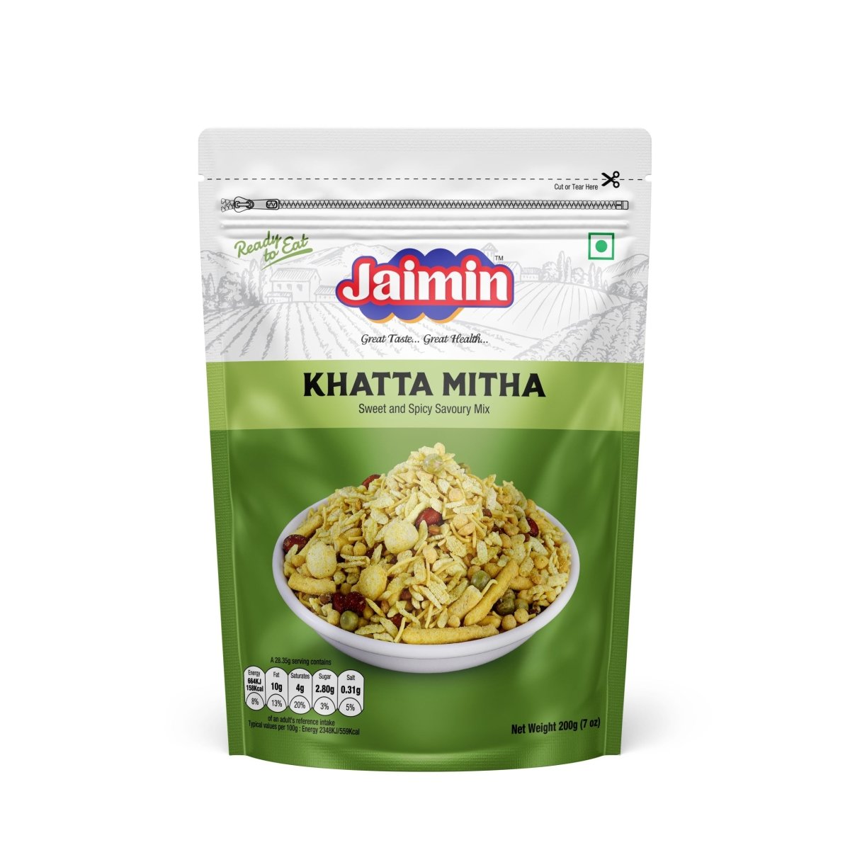 Buy Jaimin Khatta Mitha Online | Sweet & Sour Snack | Alli Bhavan