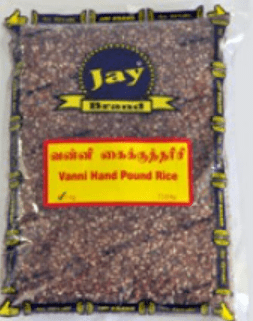Buy Jay Brand Vanni Hand Pound Rice Online | Alli Bhavan