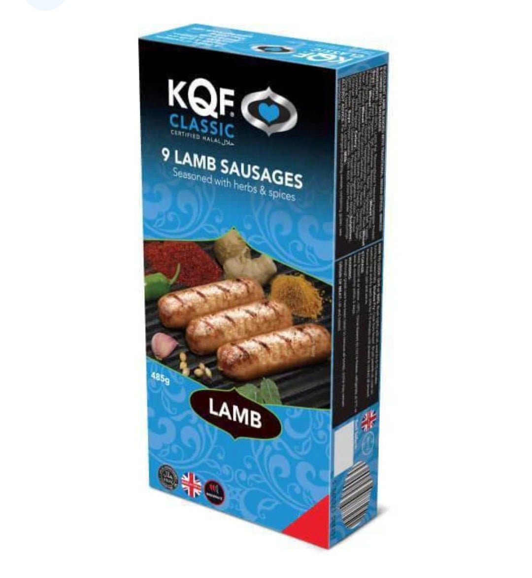 Kqf Classic 9 Lamb Sausages - 485g – Alli Bhavan