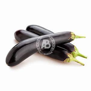 Buy Long Black Ravaya Aubergine Online | Alli Bhavan
