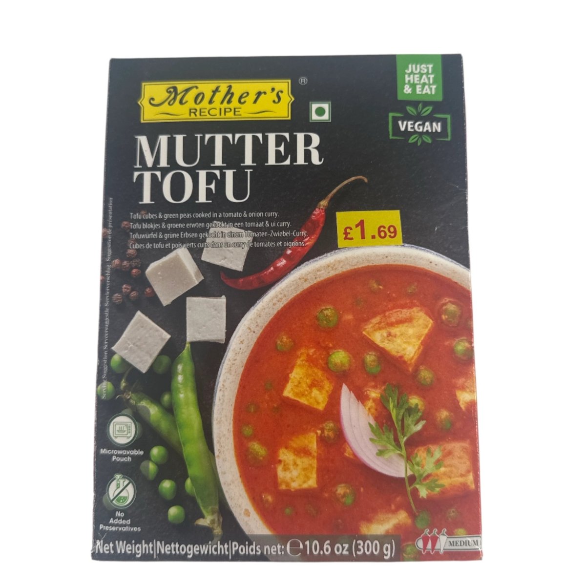 Mother's Recipe Mutter Tofu Ready To Eat - 300g – Alli Bhavan