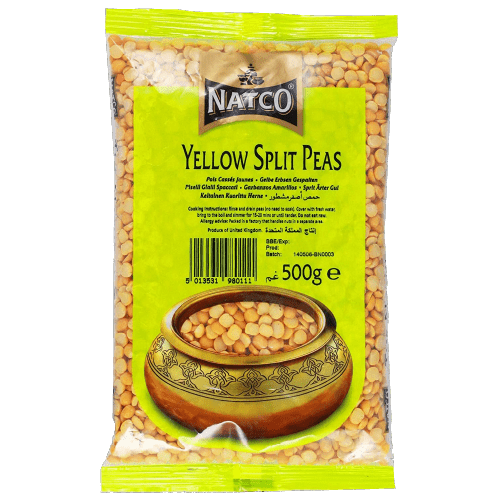 Natco Yellow Split Peas - 500g – Alli Bhavan