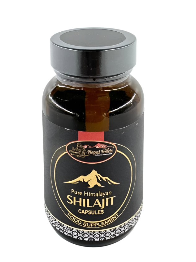 Nepal Foods Pure Himalayan Shilajit Capsules - 30pcs – Alli Bhavan