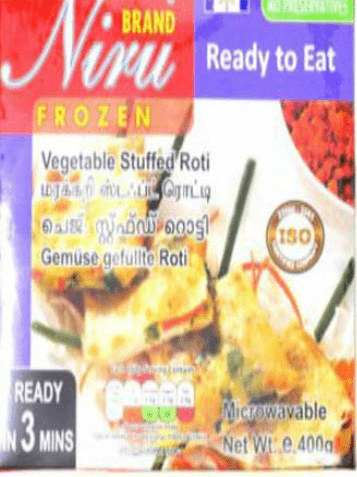 Niru Frozen Vegetable Stuffed Roti - 400g – Alli Bhavan