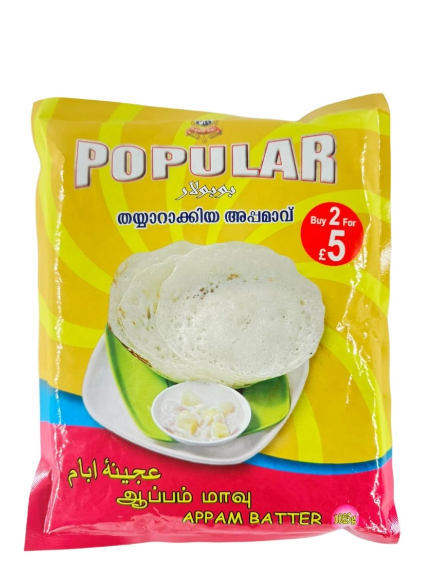 Popular Appam Batter - 1.025kg – Alli Bhavan