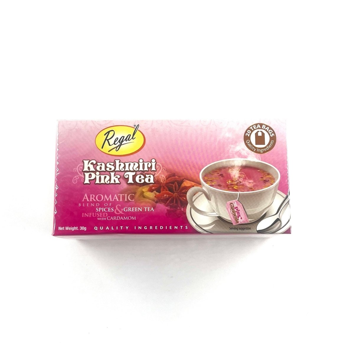 Regal Kashmiri Pink Tea - 20bags – Alli Bhavan