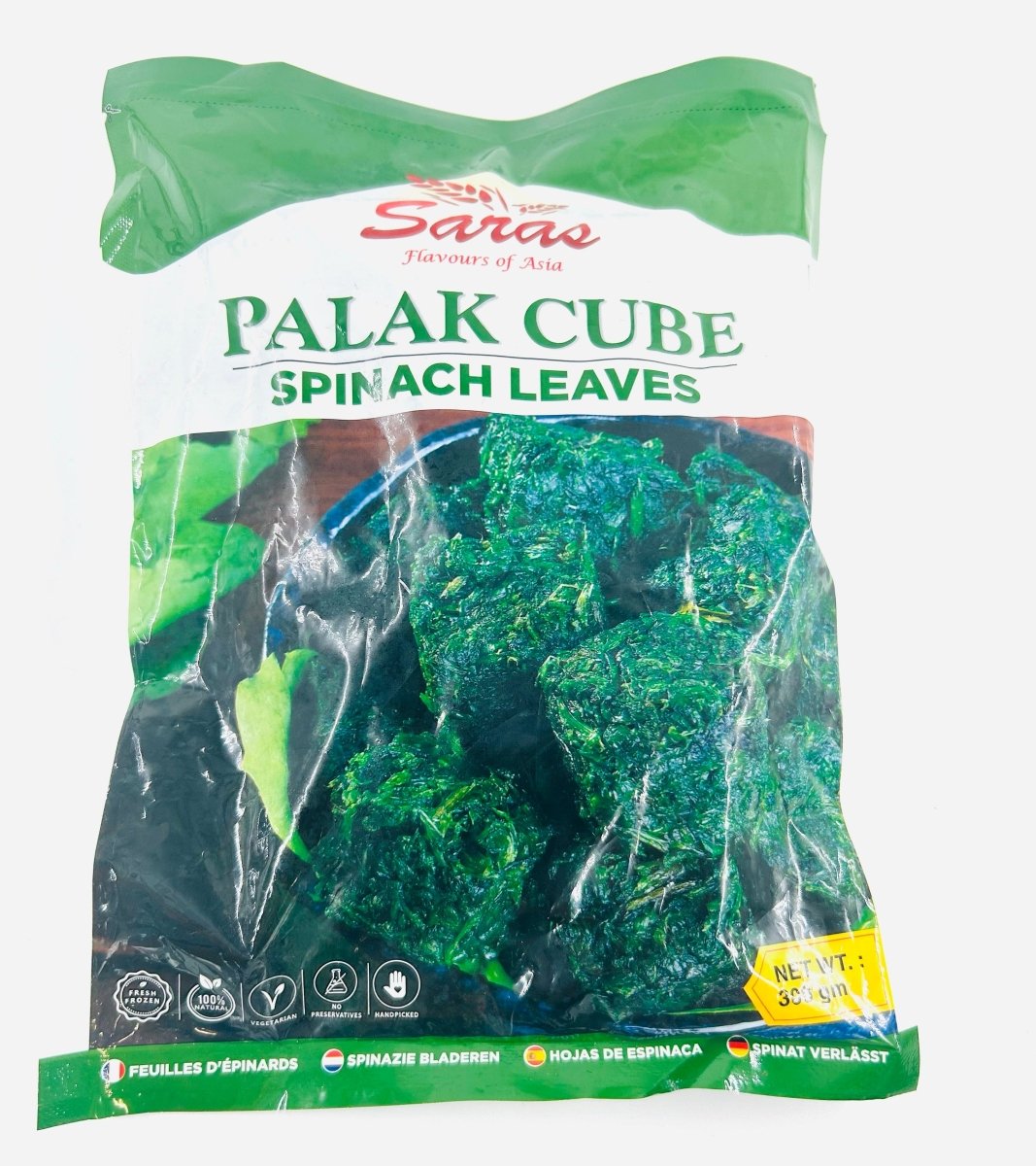 Saras Palak Frozen - 300g – Alli Bhavan